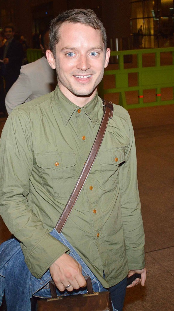 Snapshot: Elijah Wood reaches Mumbai to perform with his DJ group ...