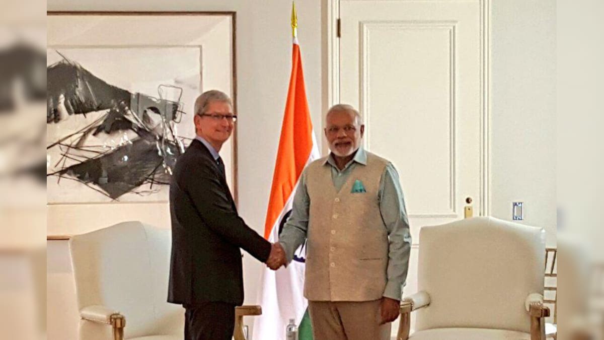 Apple CEO Tim Cook meets Narendra Modi; invokes Steve Jobs' India ...