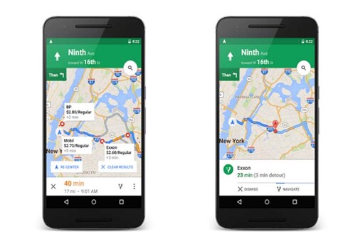 Google Maps now lets you easily reroute your journey to pick up stuff on the way - News18