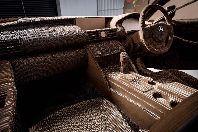 This is the world's first origami car by Lexus that you can actually ...