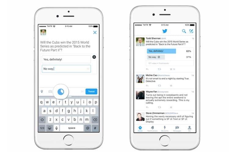 Twitter introduces new service to let users create polls through tweets ...