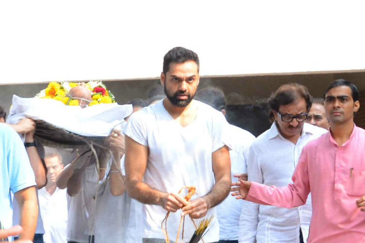 Photos: Dharmendra, Bobby attend Abhay Deol's father Ajit Singh Deol's ...