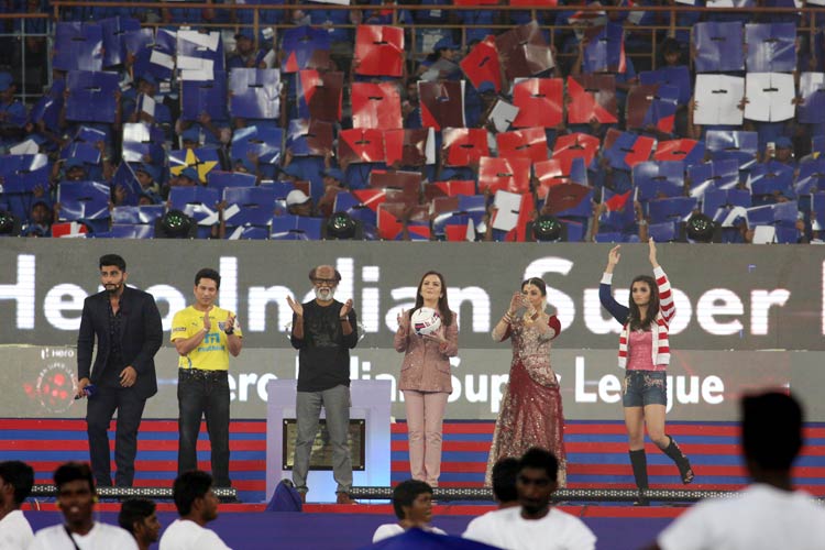 Images: ISL 2015 says 'Let's Football' with a starry opening ceremony ...