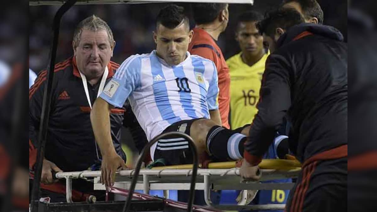 Sergio Aguero to miss Paraguay game with leg injury - News18