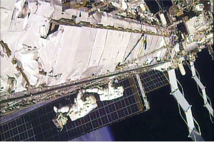 Two NASA astronauts wrap up second spacewalk