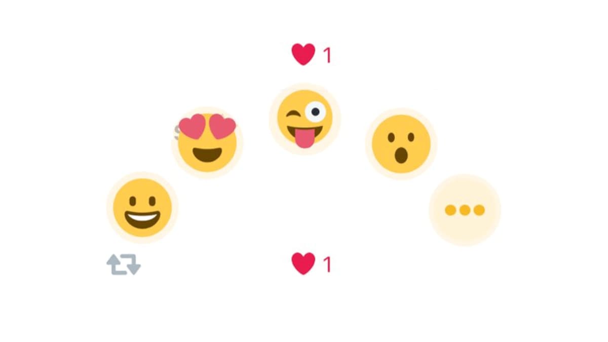 Twitter testing emoji reactions to tweets - News18