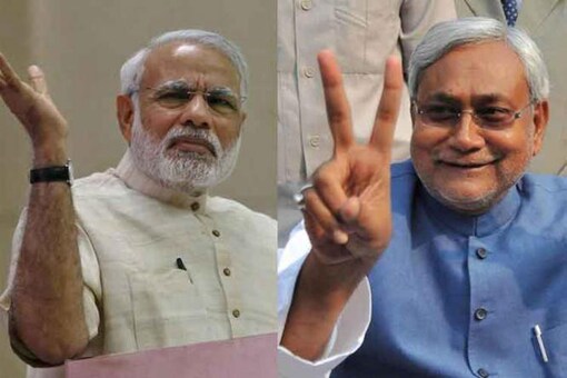 PM Modi congratulates Nitish, who says 'thank you' - News18