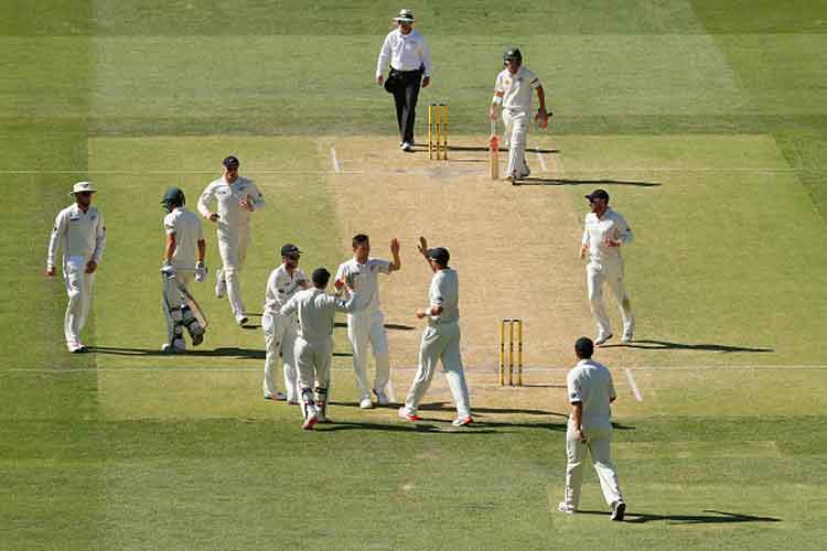 Images: The first ever day-night Test - News18