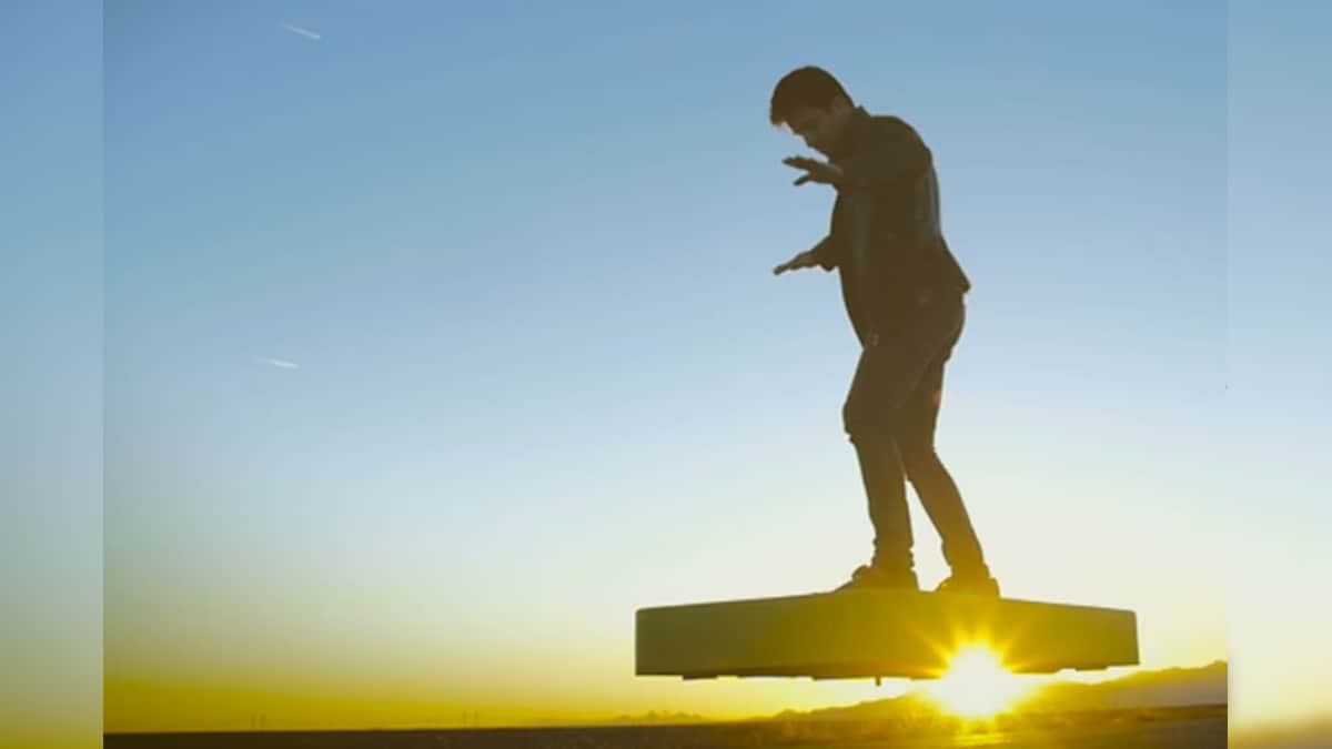 Get over the Lexus Slide, this hoverboard actually flies