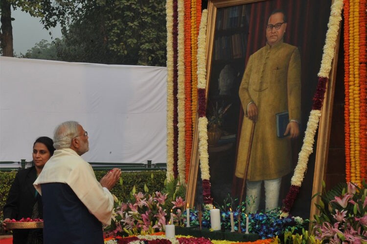Narendra Modi releases commemorative coins on BR Ambedkar