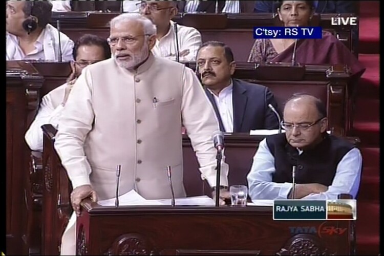 Constitution helped India overcome its challenges: Modi - News18