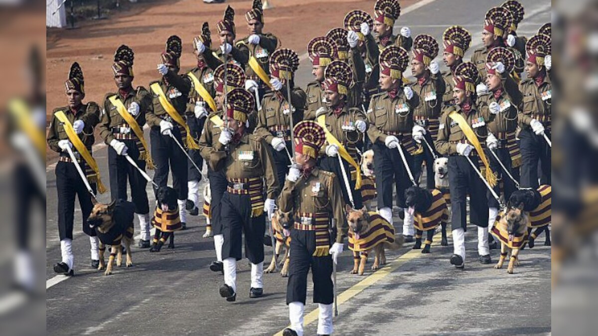 Army's dog squad to replace paramilitary forces' marching contingent ...