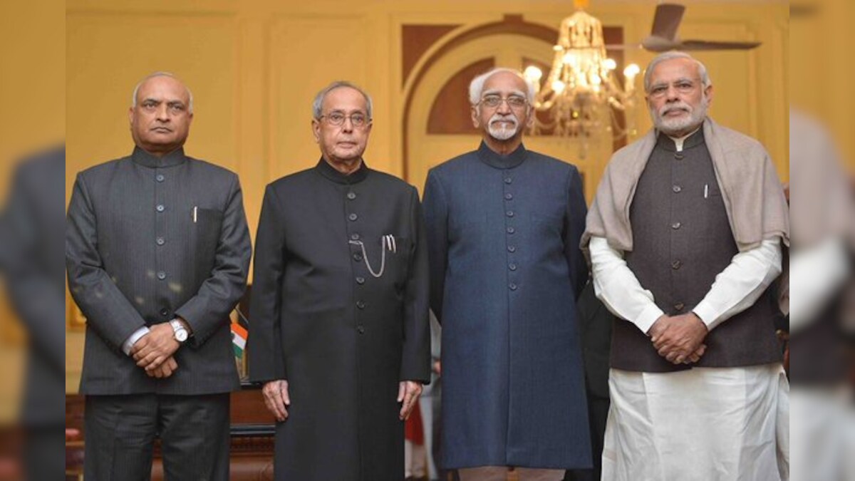 Former defence secretary RK Mathur takes oath as new CIC - News18