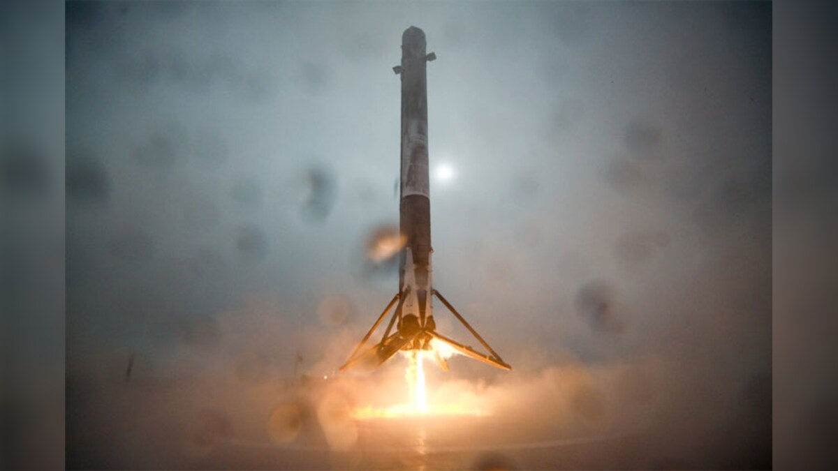 Watch: SpaceX rocket fails to land on drone ship, topples over and explodes