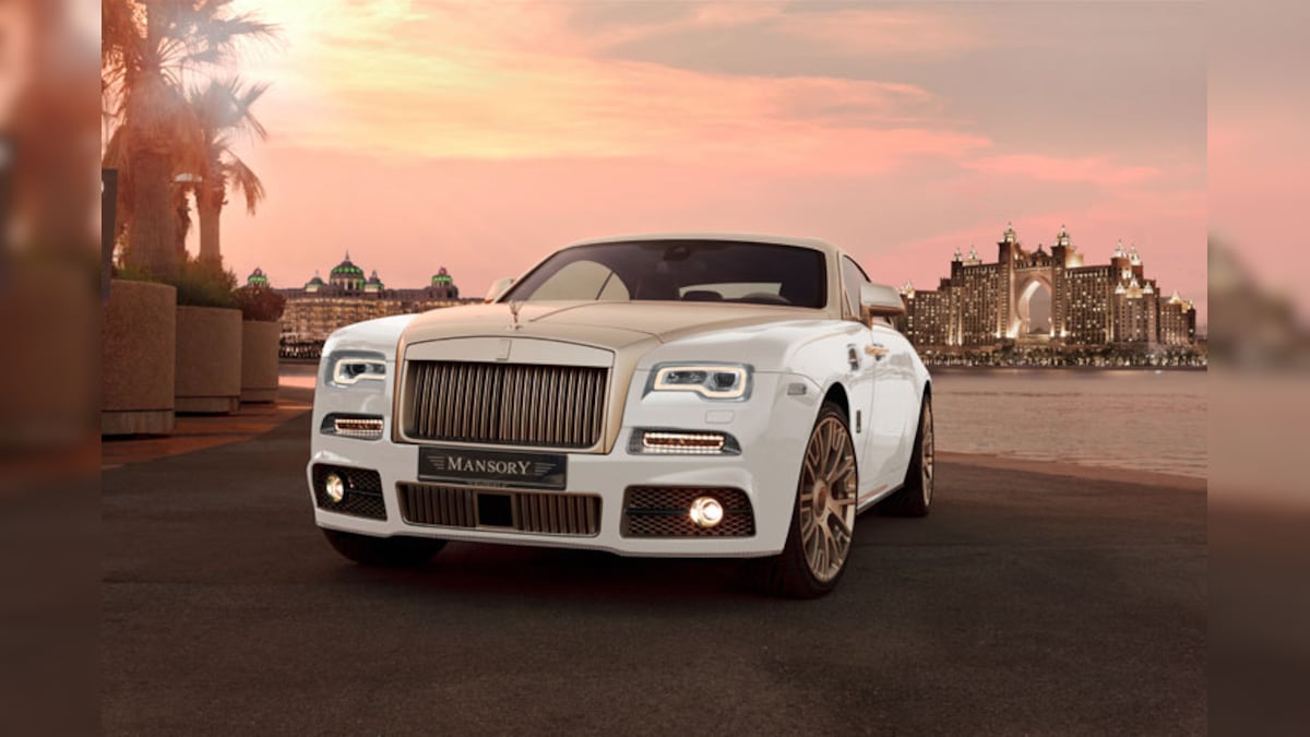 This Rolls-Royce Wraith comes customised with 999 pure gold plating ...