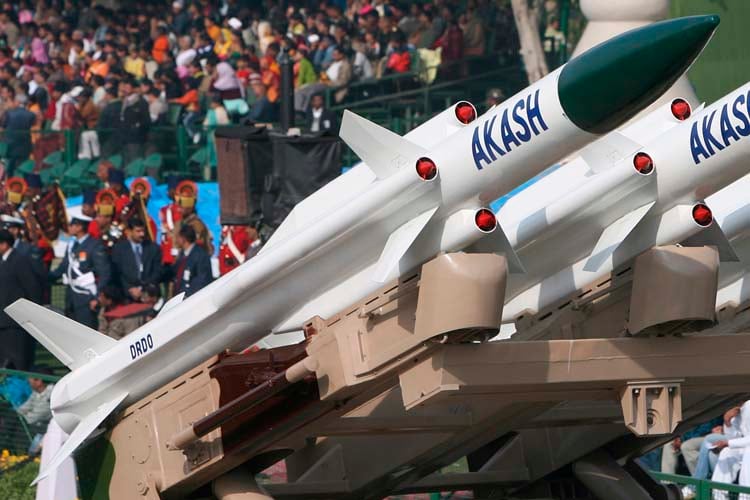 India successfully test fires Akash missiles