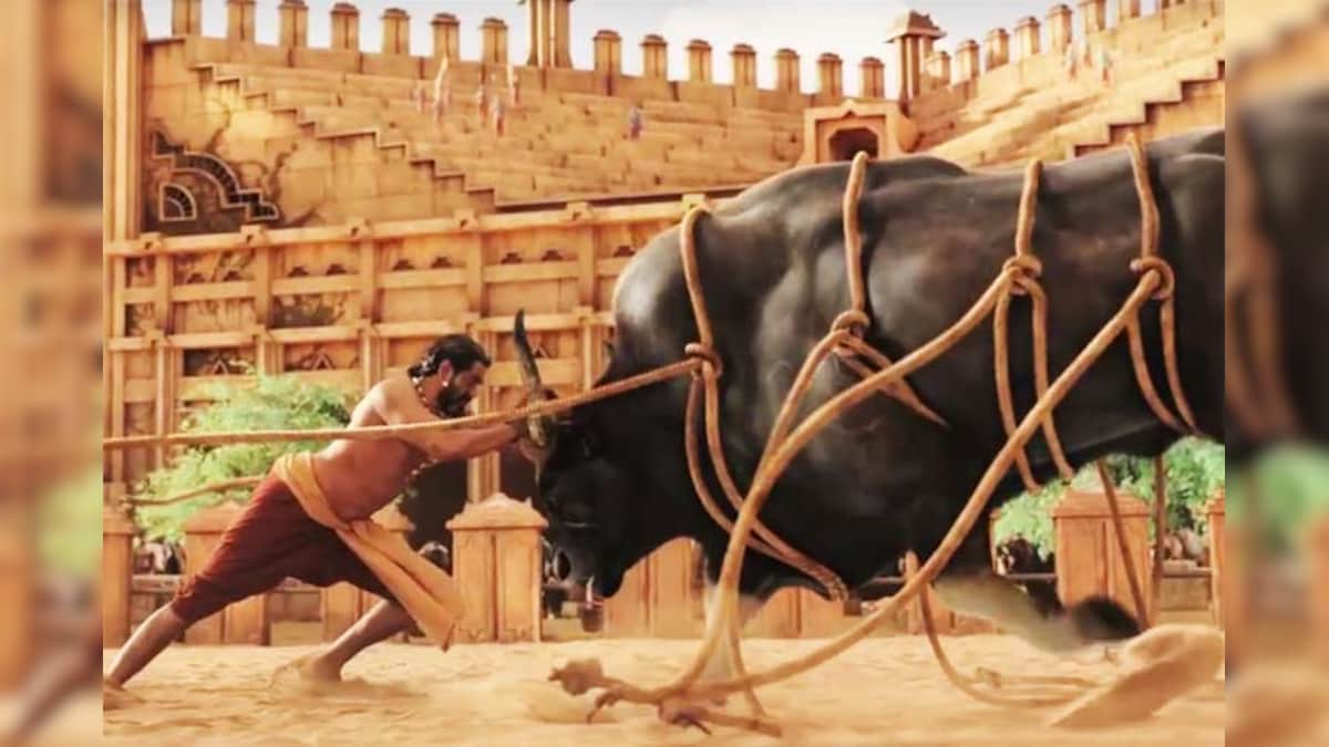 Watch: How the epic bull fight scene featuring Rana Daggubati in ...