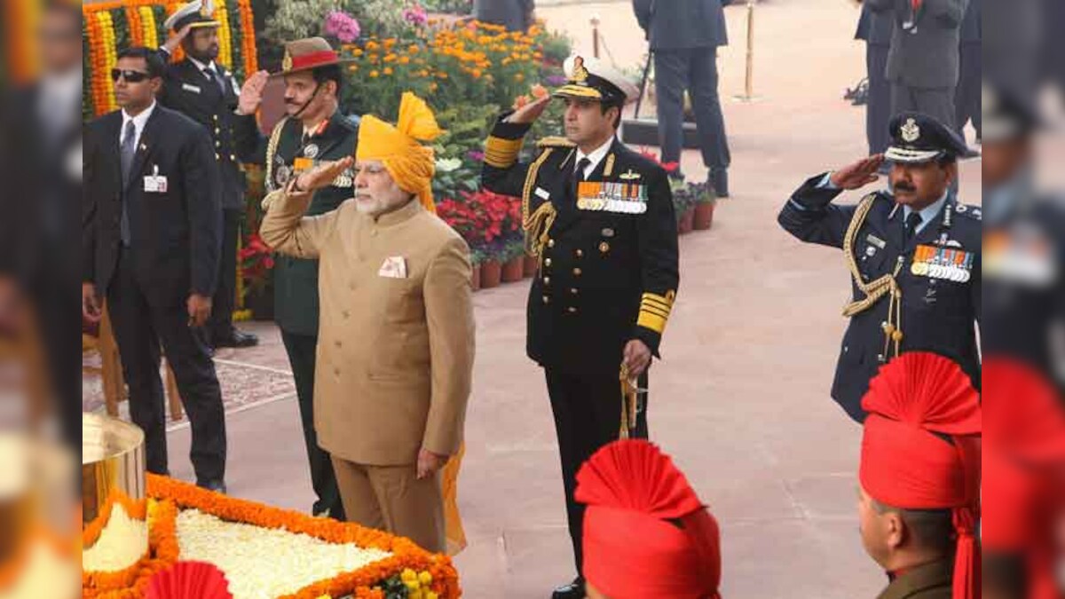 Modi sends personalised SMS greetings to 18 lakh police personnel on R-day
