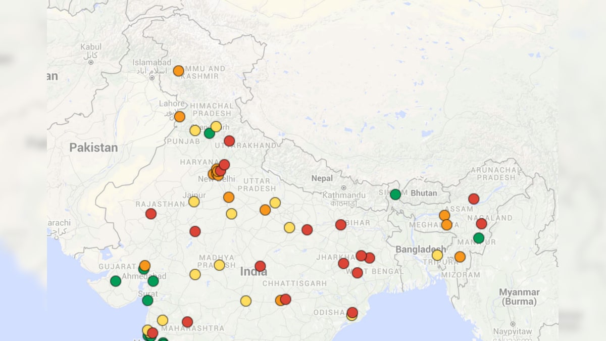 Cleanliness map of India: Mysuru cleanest, Dhanbad at the bottom - News18