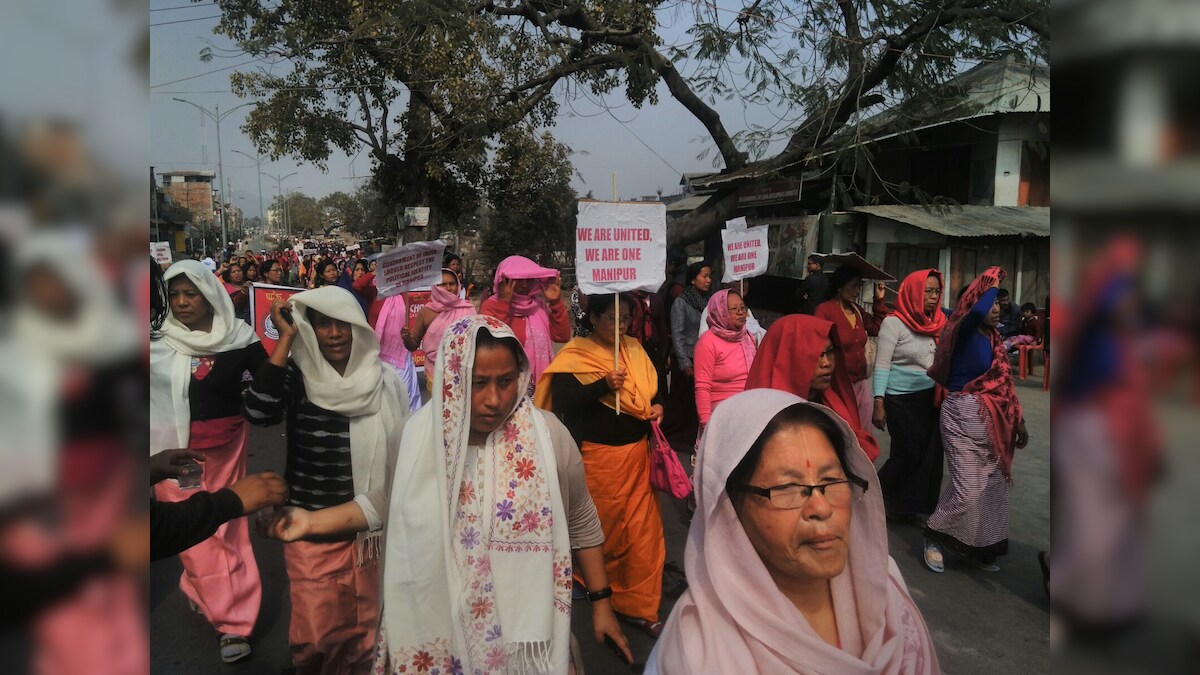 Massive rally in Imphal protests 'bid to disunite' Manipur people