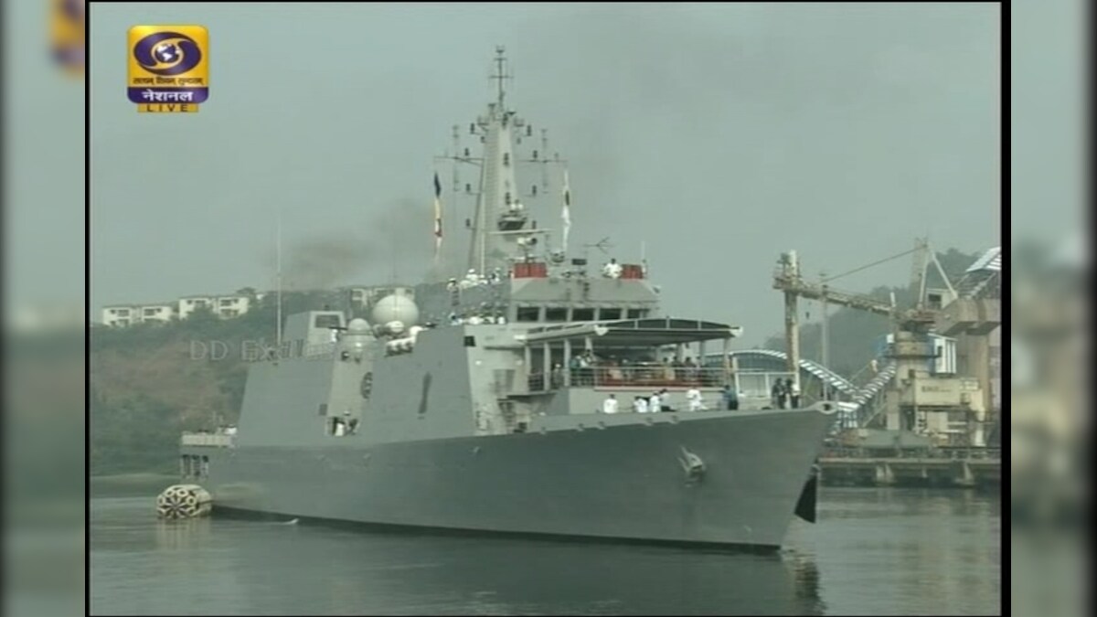 Live: President, PM Modi onboard INS Sumitra for International Fleet ...