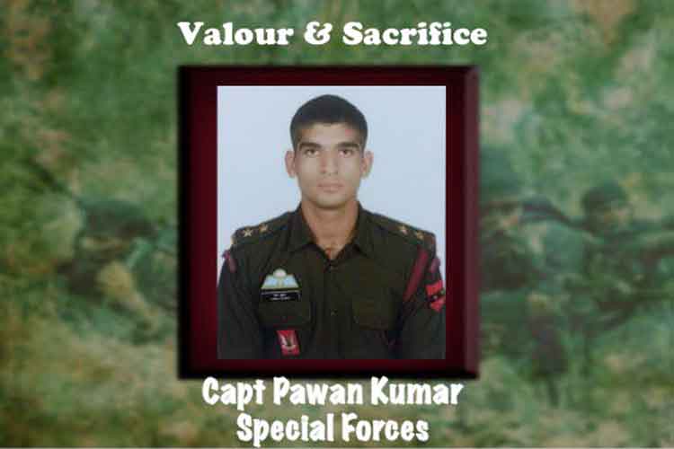 In pics: Army pays tribute to 23-year-old Pampore martyr Captain Pawan ...