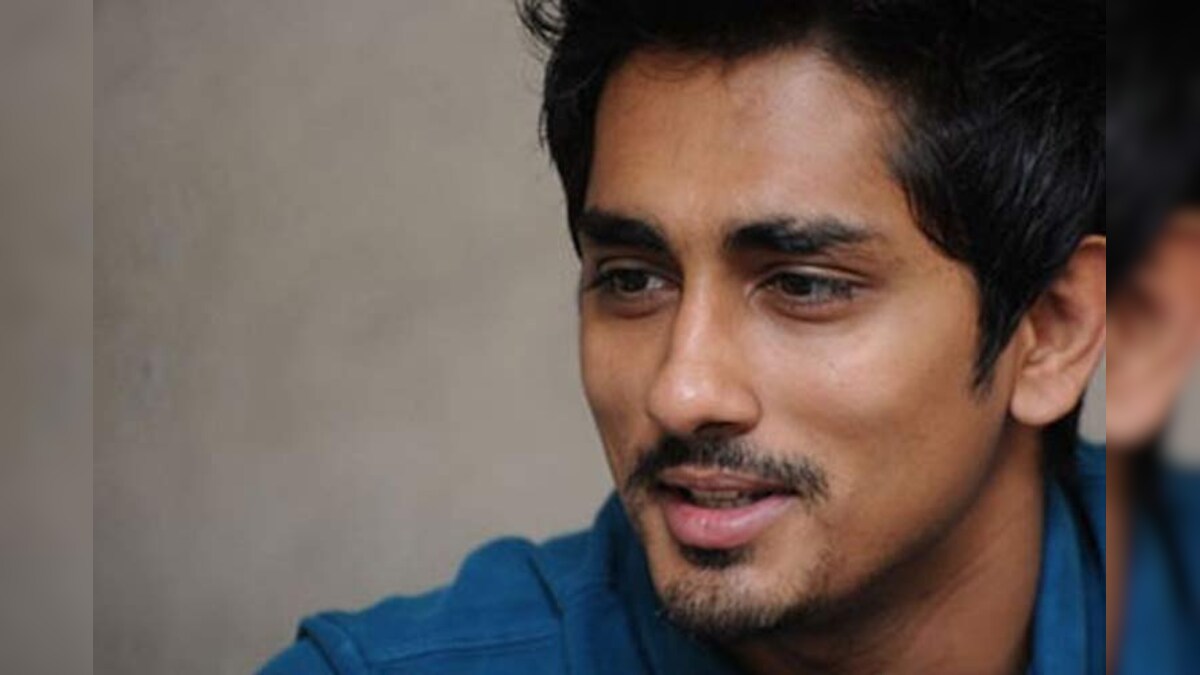 Actor Siddharth 'loves' being a producer