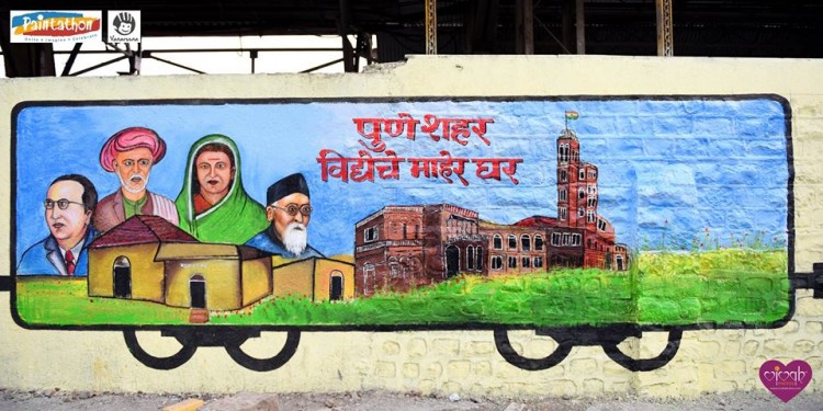 A group of artists colour Pune's public and private walls and the ...