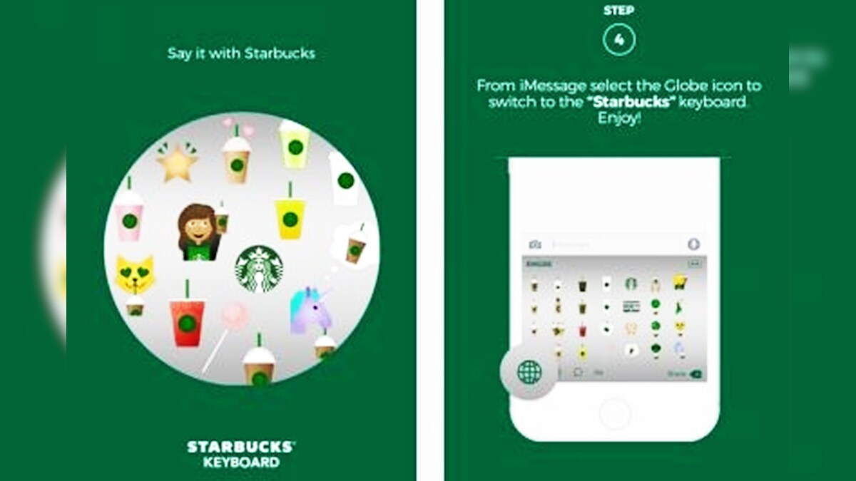 Starbucks Launches Own Emoji Keyboard - News18