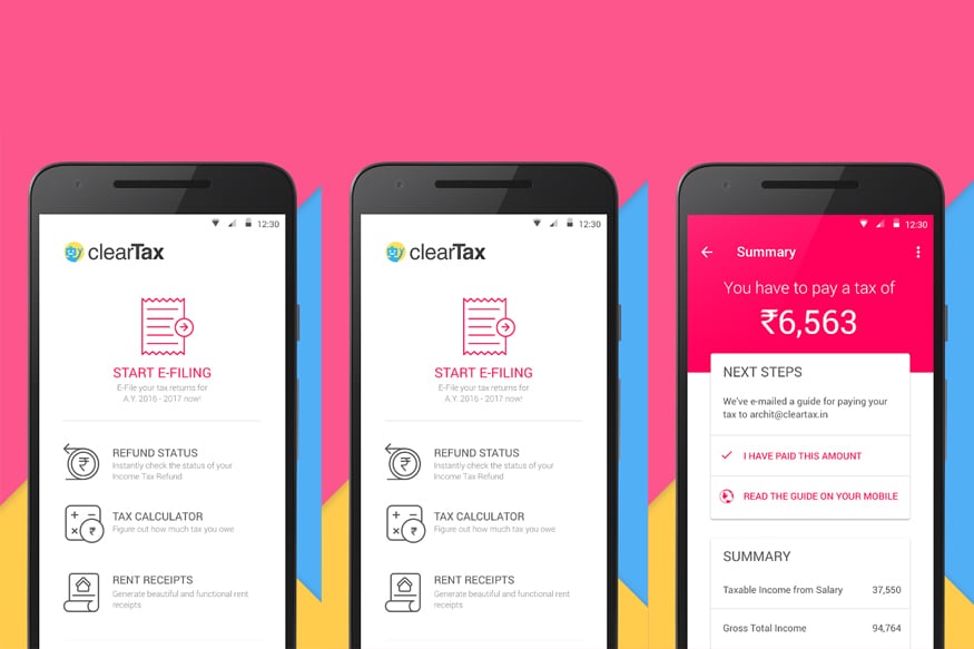 ClearTax Launches Smartphone App for ITR Filing
