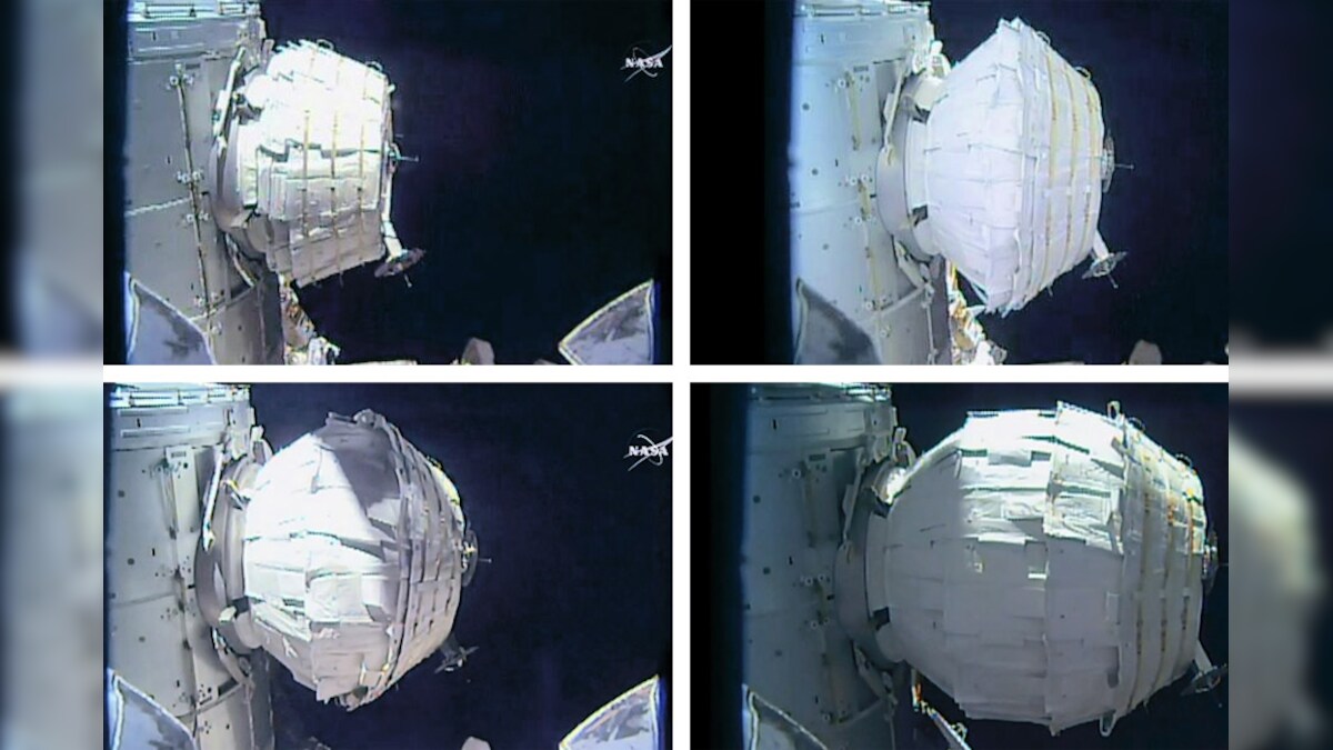 NASA Successfully Installs Flexible Habitat at ISS