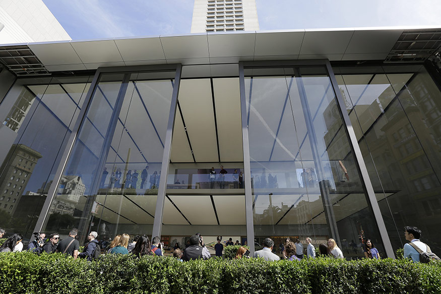 First Look: Inside the First of the Redesigned Apple Stores - News18