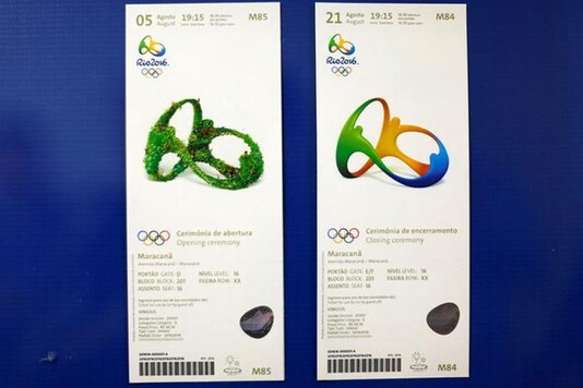 Rio Olympics Ticket Designs Unveiled