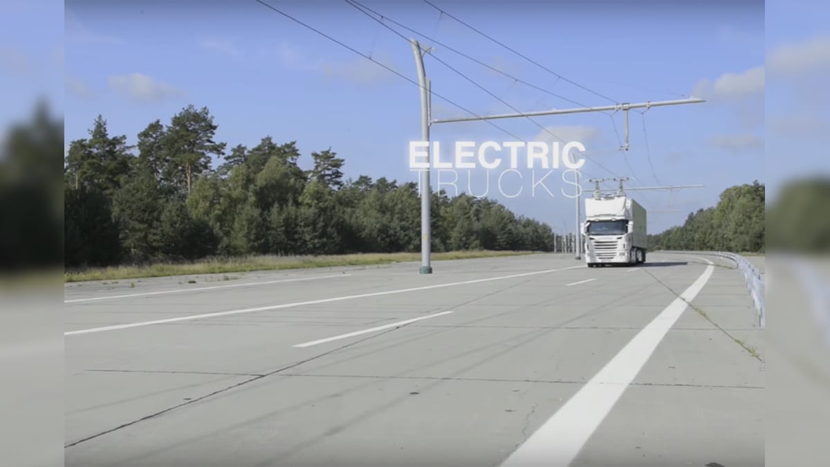 World's First Electric Road Opens in Sweden - News18