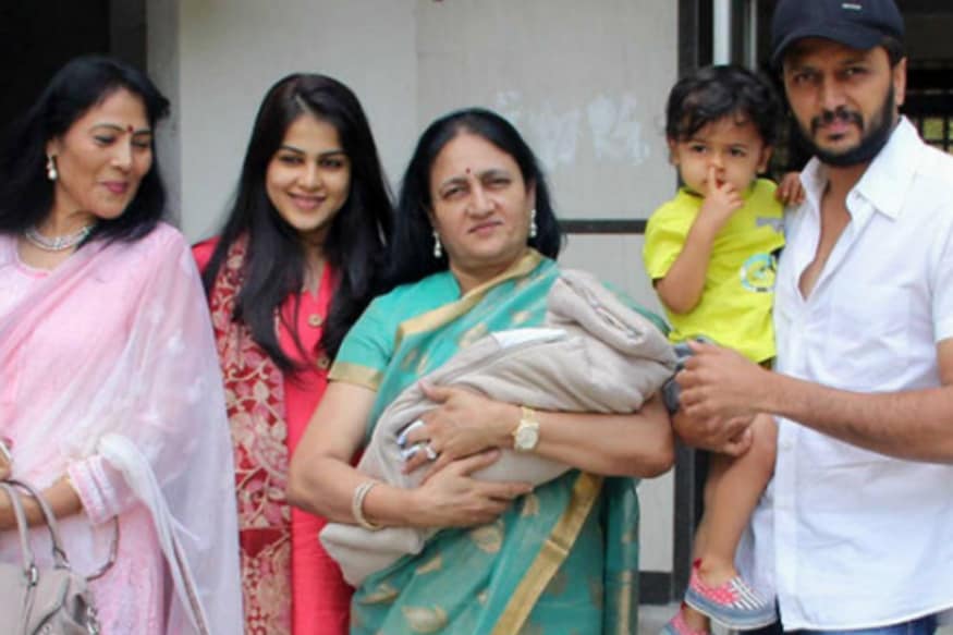 Riteish-Genelia Welcome the Youngest Member of Deshmukh Family