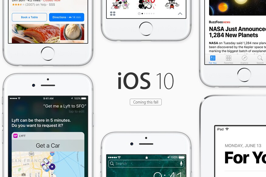Apple's iOS10: Top 5 Features and Compatible iPhones, iPads