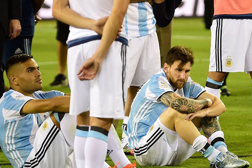 Teary-Eyed Messi Quits International Football - News18