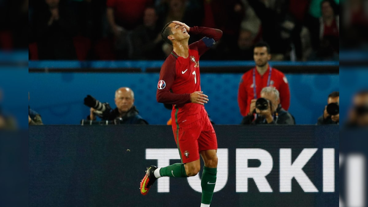 Euro 2016: Cristiano Ronaldo Throws Reporter's Microphone in Lake - News18