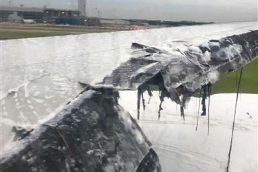 Singapore Airlines Flight Catches Fire While Making Emergency Landing