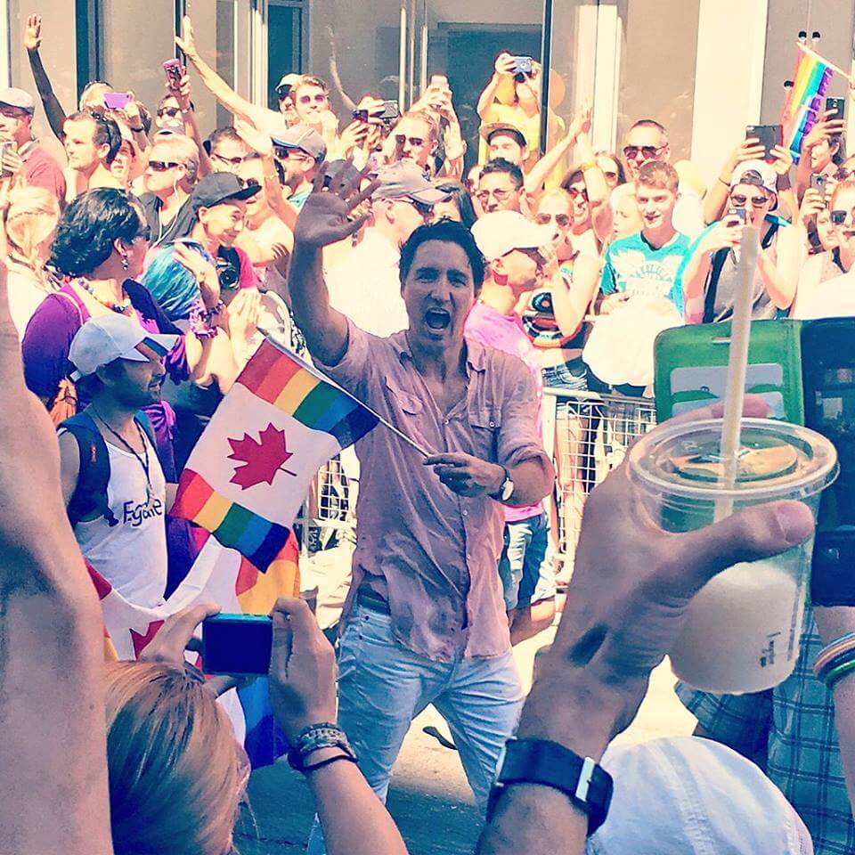 Justin Trudeau's Toronto Pride Parade Photos Prove That He's the Best ...