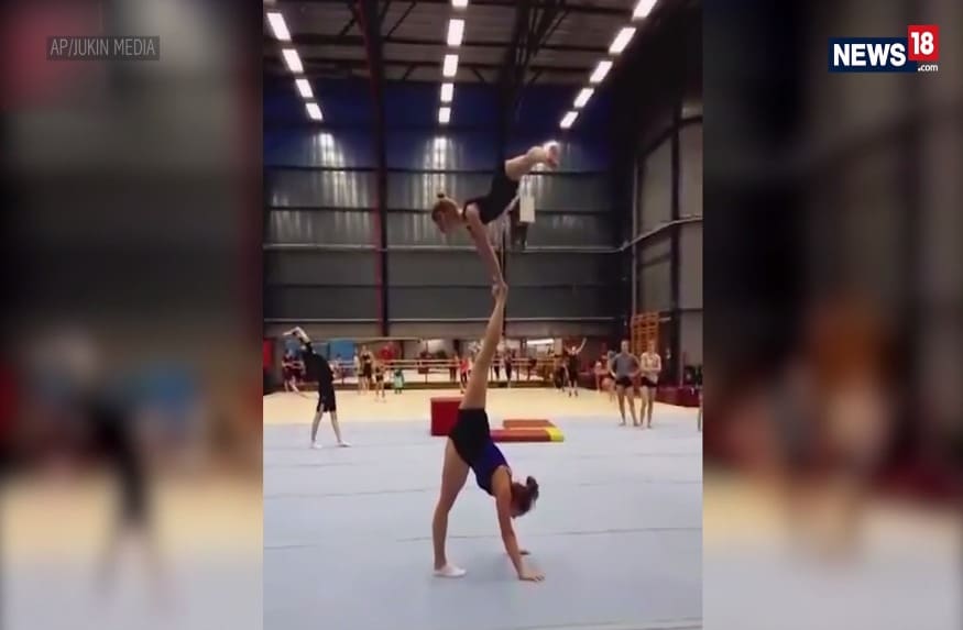 These Girls Performing Acrobatic Tower Will Leave You Amazed