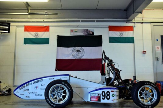 Racing Car Created by AMU Students Turns Heads at London Event