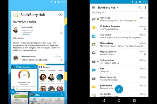 BlackBerry Brings Hub+ Apps to Android - News18