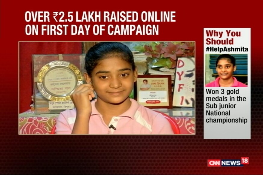 Watch: Ashmita, Champion in Making Talks to CNN-News18 - News18