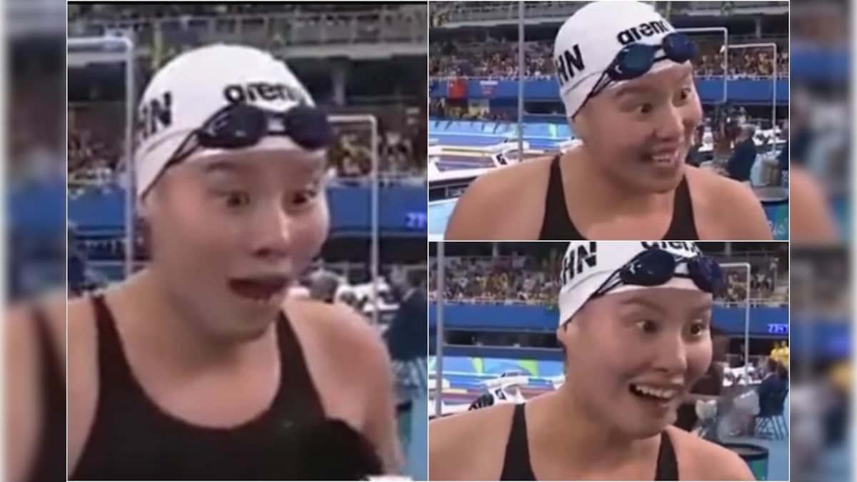 This Chinese Swimmer's Reaction To Winning An Olympic Bronze Medal Is ...