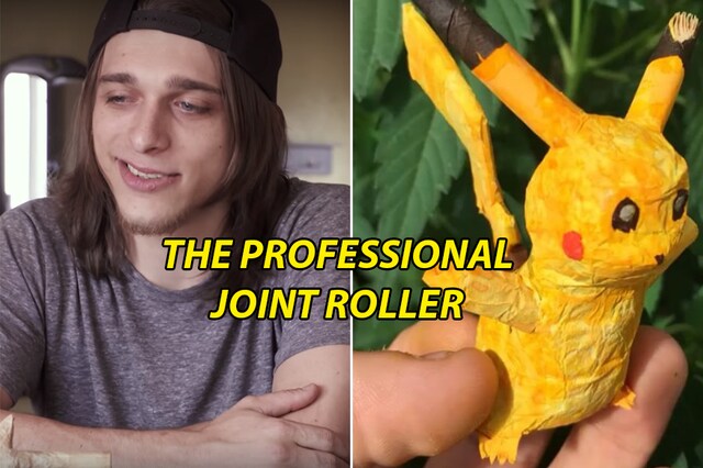 Rolling Joints is an Art and This Guy is Acing it! - News18