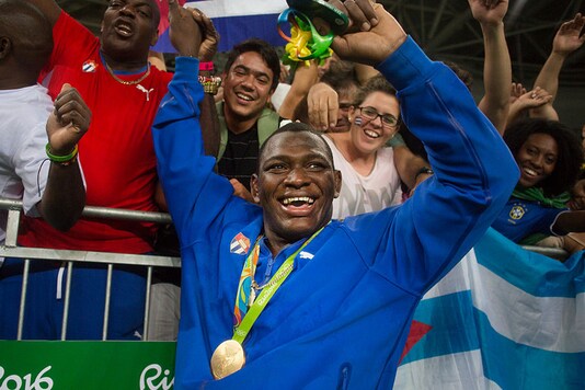 Rio 2016: Mijain Lopez Nunez Wins Third Wrestling Gold