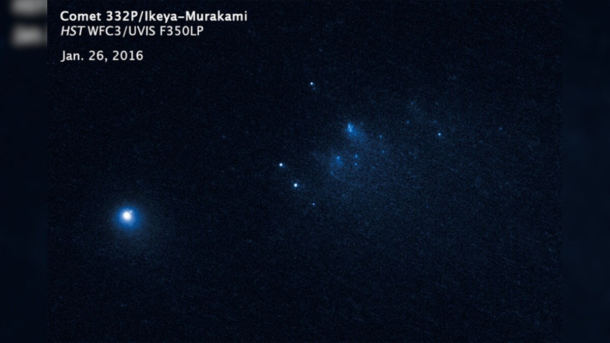NASA Captures Sharpest View of Comet Breaking Apart - News18
