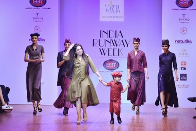 5-year-old Battling Down Syndrome Turns Showstopper For Varija Bajaj at ...