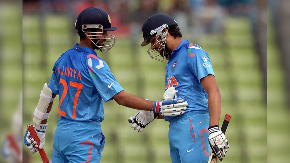 Ajinkya Rahane, Rohit Sharma Conferred With Arjuna Award